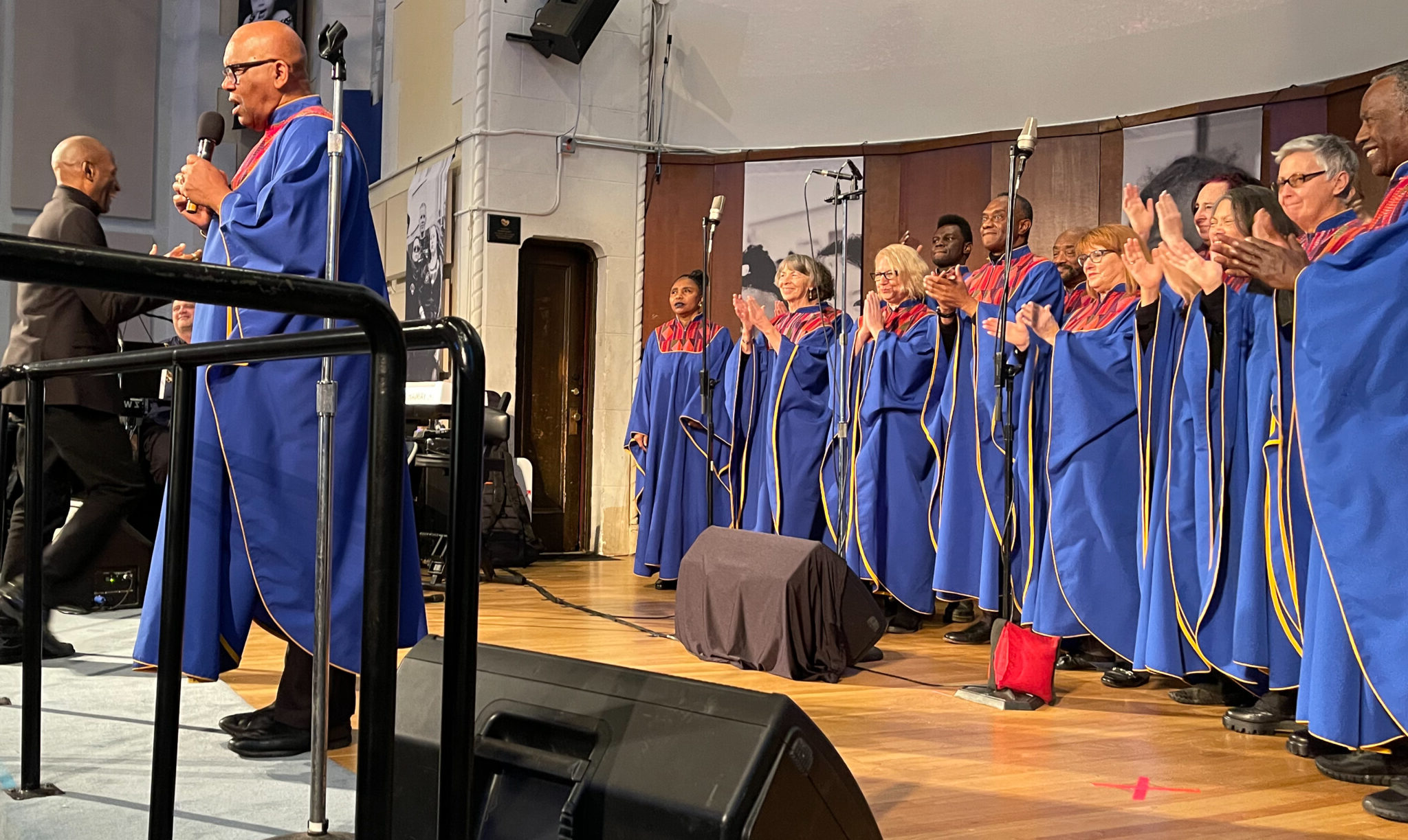 Black Church Choir Singing
